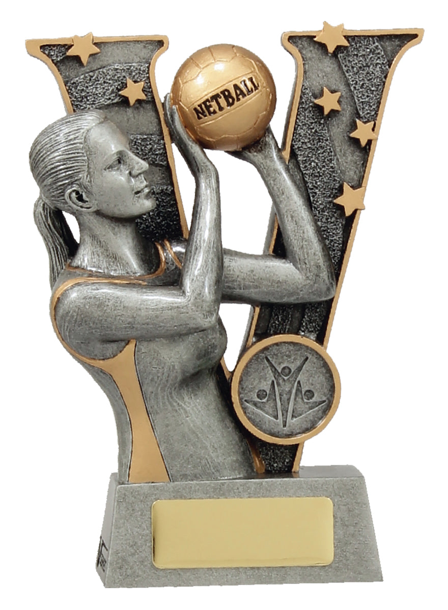 Netball - Theme (V Series) – Life Time Trophies