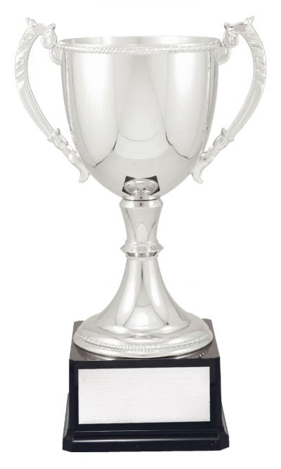Premium Engravable Cup (Silver) – Life Time Trophies
